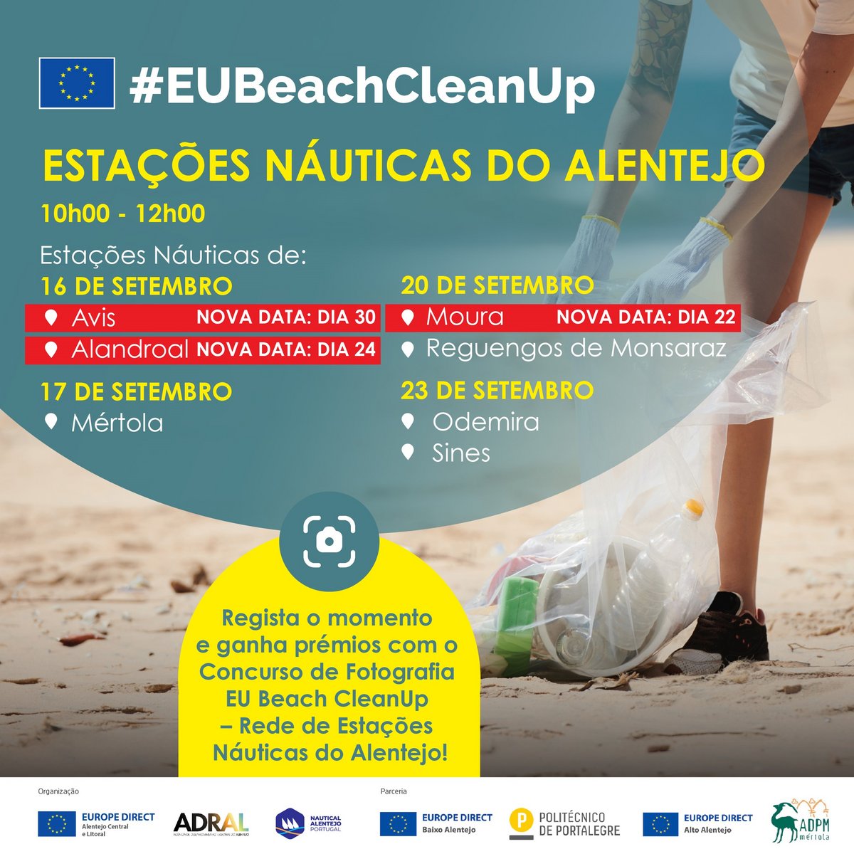EU Beach Clean Up Estações Náuticas do Alentejo